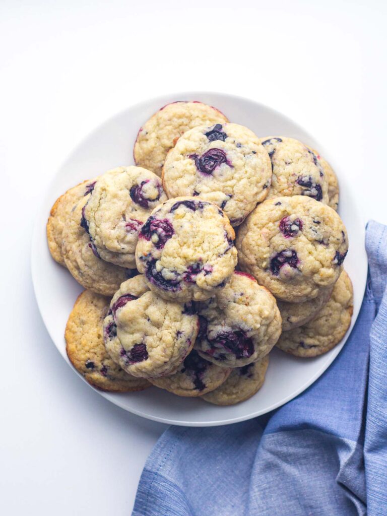 Blueberry Cookies • Flour de Liz