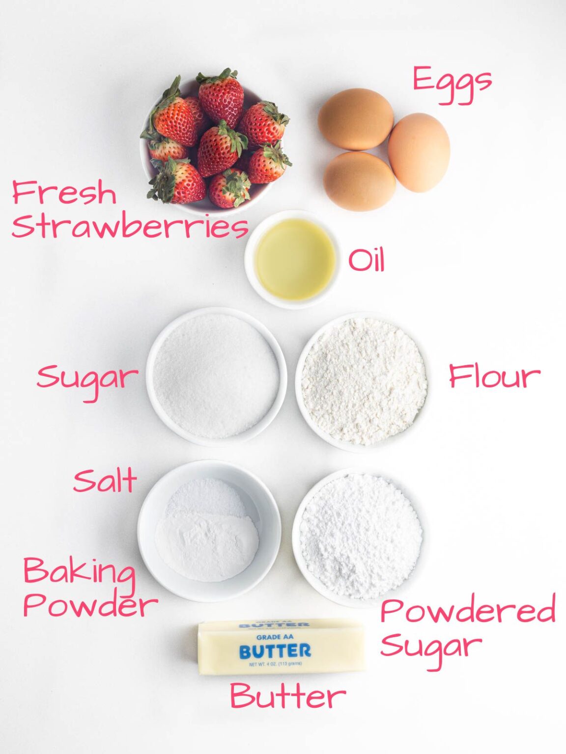 Easy Strawberry Cake with Strawberry Filling • Flour de Liz