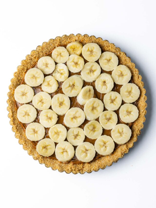 Easy Banoffee Tart • Flour de Liz